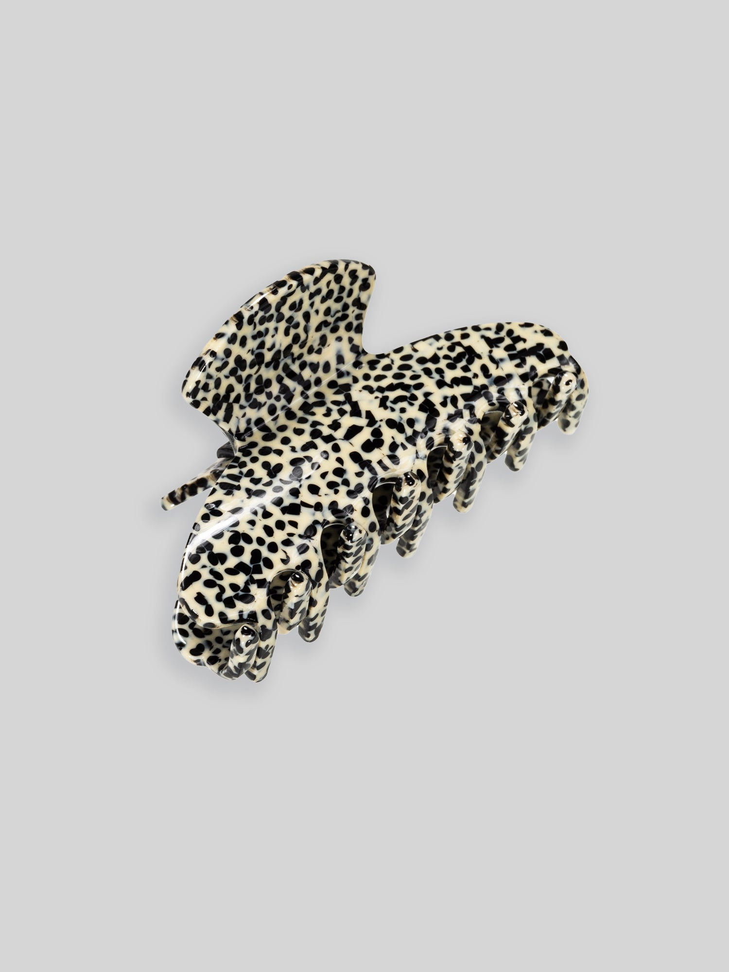 Haarklammer CLEMENTINE off-white/black dots Pico | everless the label